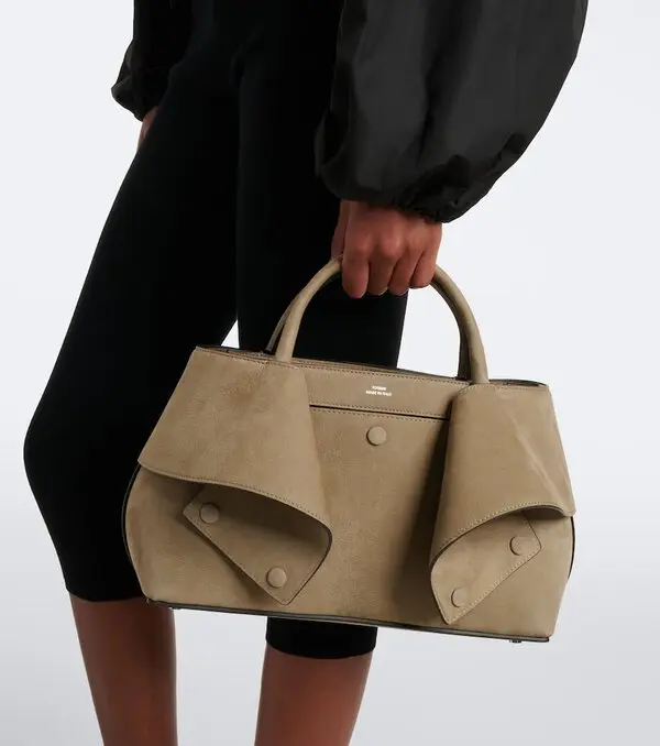 TOTEME Mercer Small Leather Top-handle Bag