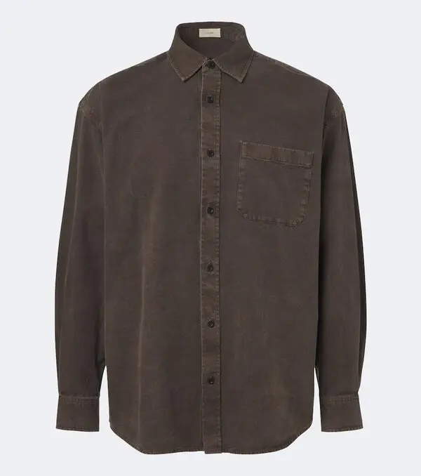 THE ROW Sadel Denim Shirt - Brown