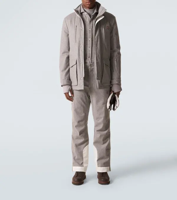Brunello Cucinelli Cashmere And Cotton-blend Shirt