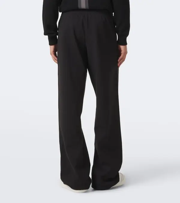 Gucci Cotton-blend Jersey Wide-leg Pants