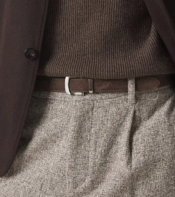 Agnona Suede Belt