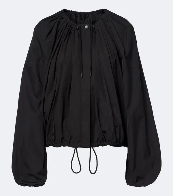 TOTEME Gathered Jacket - Black