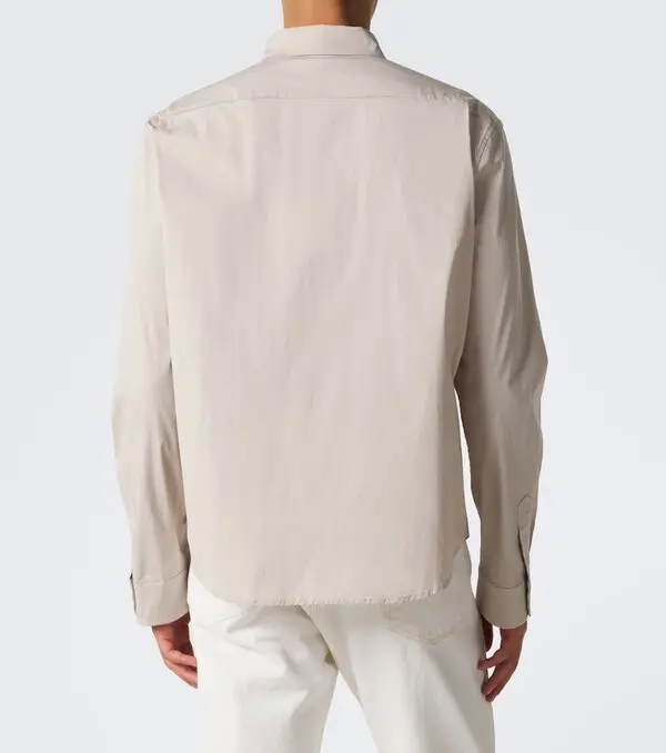Miu Miu Cotton-blend Poplin Shirt