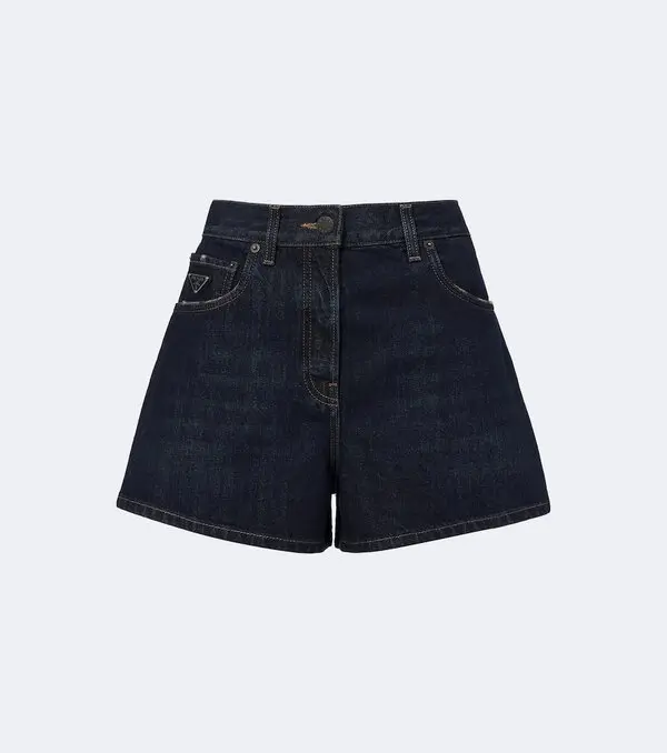Prada Denim Shorts - Blue