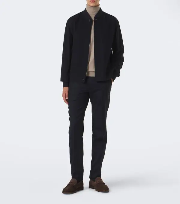 Zegna Wool Slim Pants