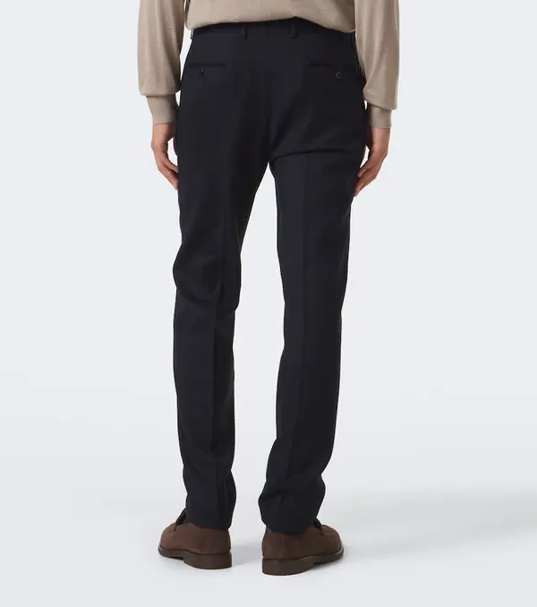 Zegna Wool Slim Pants