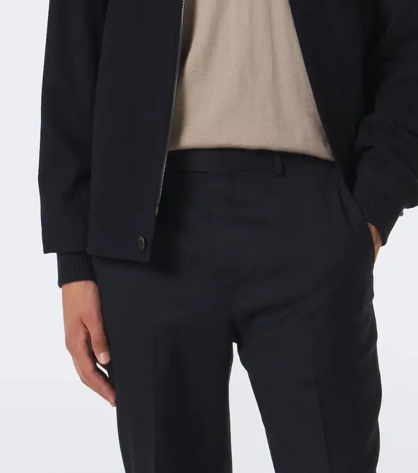 Zegna Wool Slim Pants