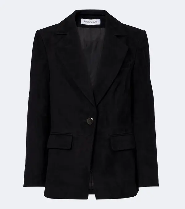Veronica Beard Healy Suede Blazer
