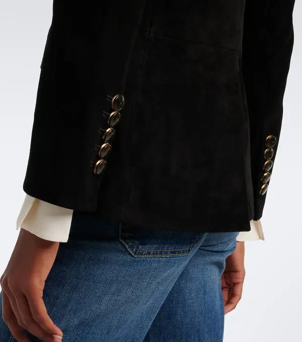 Veronica Beard Healy Suede Blazer