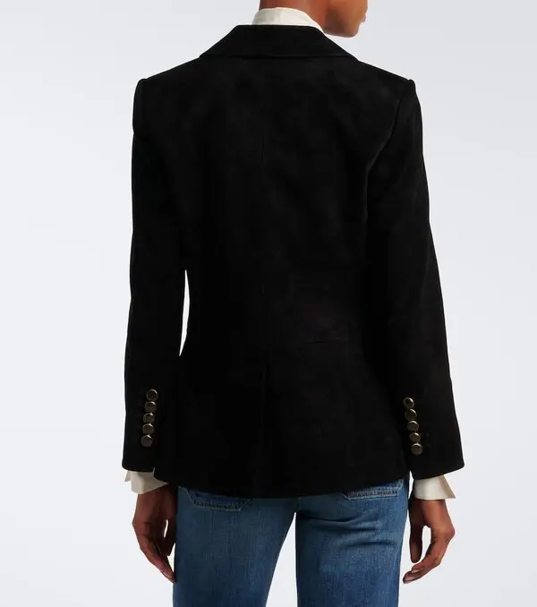 Veronica Beard Healy Suede Blazer