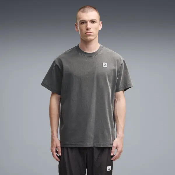 PUMA X Saysky Running Graphic Team T-shirt - Gray