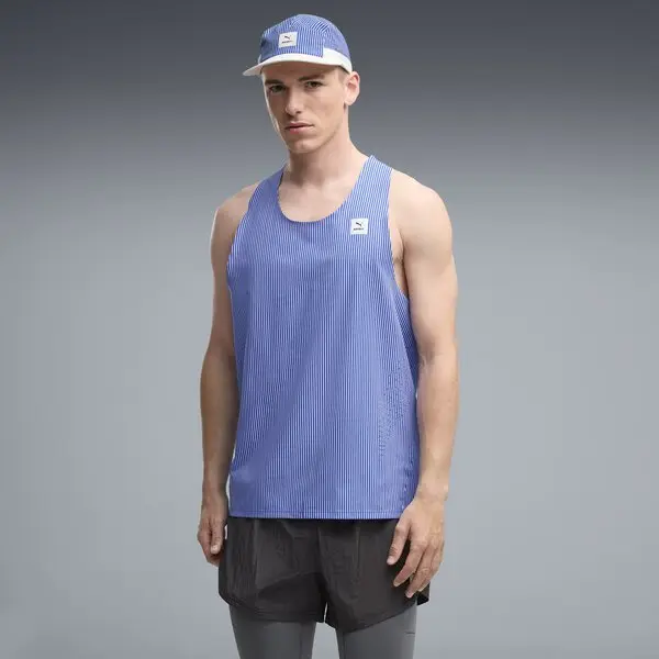 PUMA X Saysky Ultraweave Lightweight Running Singlet - Blue
