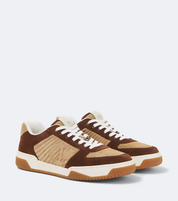 Valentino Garavani Vlogo Sparry Suede Sneakers