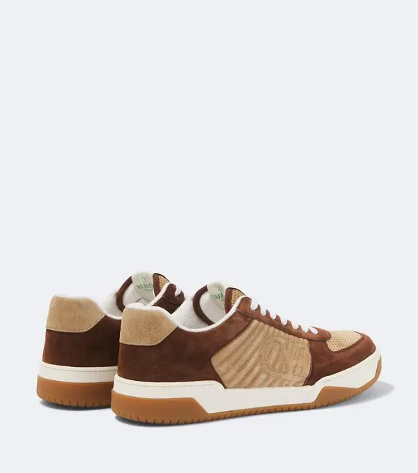 Valentino Garavani Vlogo Sparry Suede Sneakers