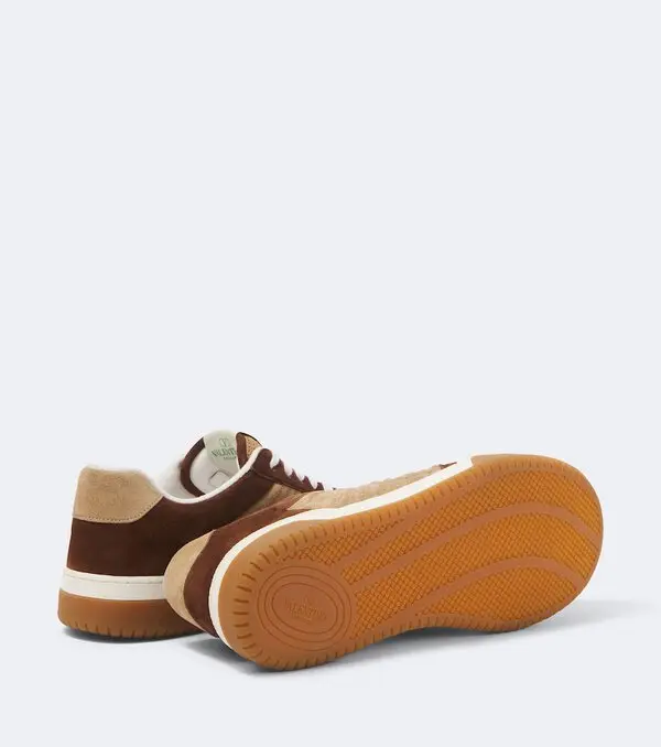 Valentino Garavani Vlogo Sparry Suede Sneakers