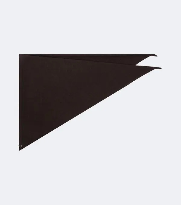 Agnona Cashmere Scarf - Brown