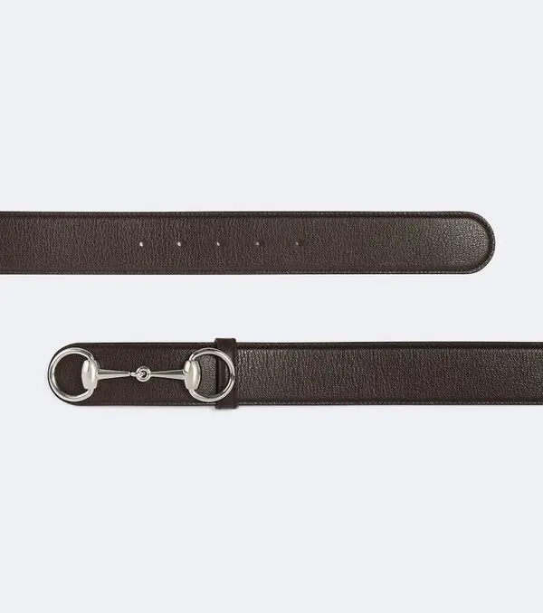 Gucci Horsebit Leather Belt