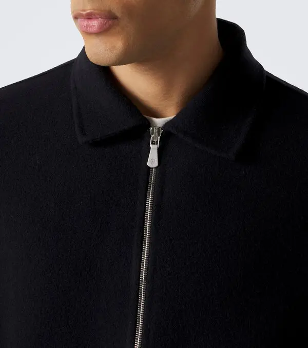 Eleventy Wool Bomber Jacket