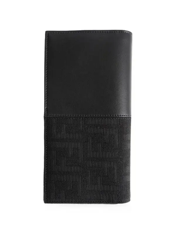 Fendi Ff-jacquard Continental Wallet