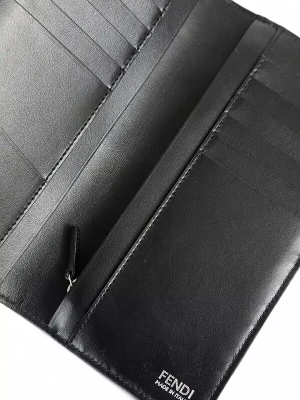 Fendi Ff-jacquard Continental Wallet