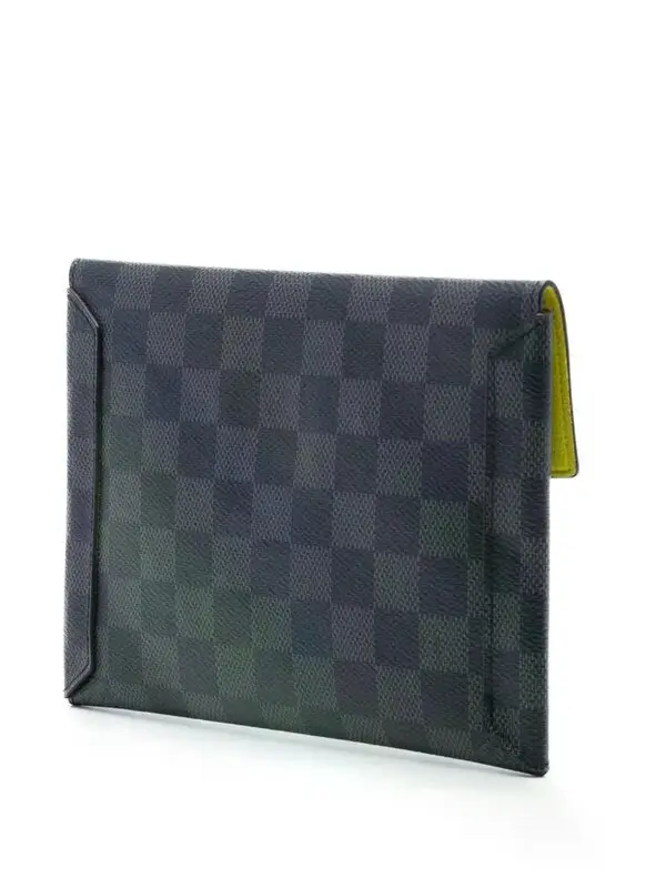 LOUIS VUITTON 2019 Damier Graphite Alpha Pochette Mm Clutch Bag