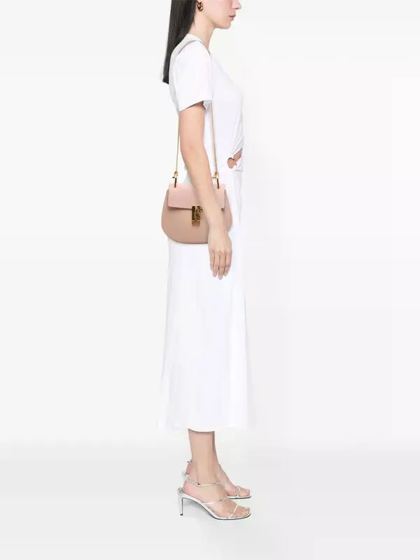 Chloé 2002-2026 Small Grained Calfskin Drew Crossbody Bag