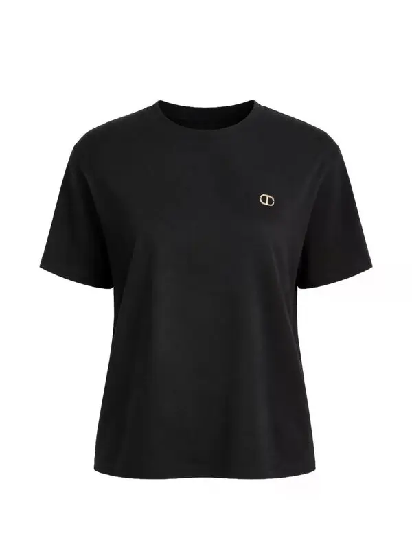 TWINSET Logo-plaque T-shirt