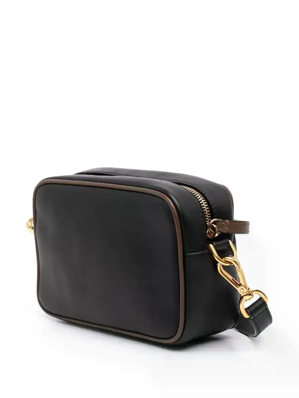 Fendi 2010-2026 Mini Leather Stamp Patch 1974 Camera Bag Crossbody Bag