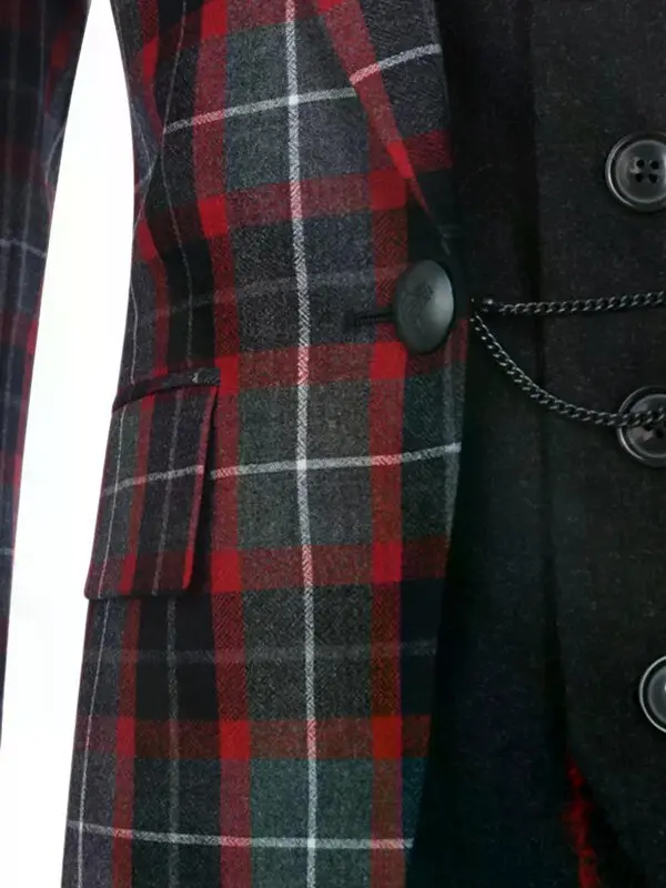 VIVIENNE WESTWOOD Tartan-check Wool Jacket