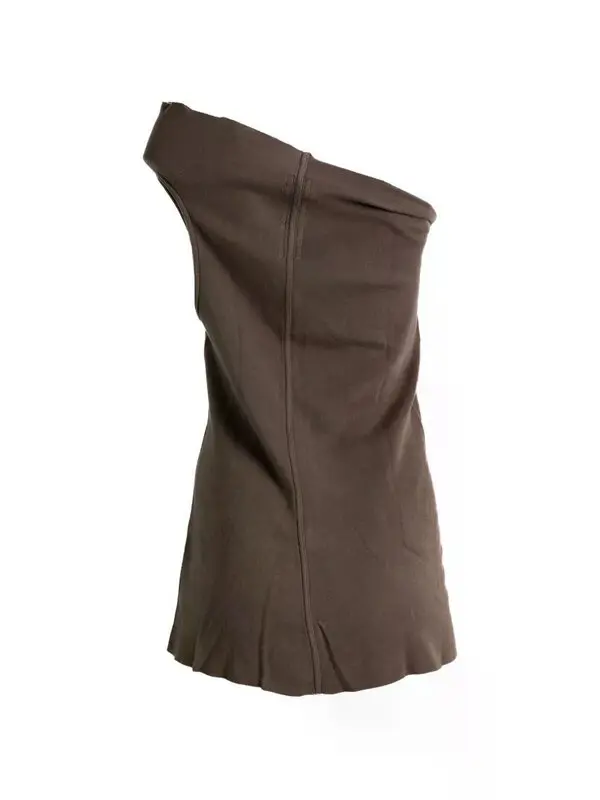 Rick Owens Draped One-shoulder Tank Top