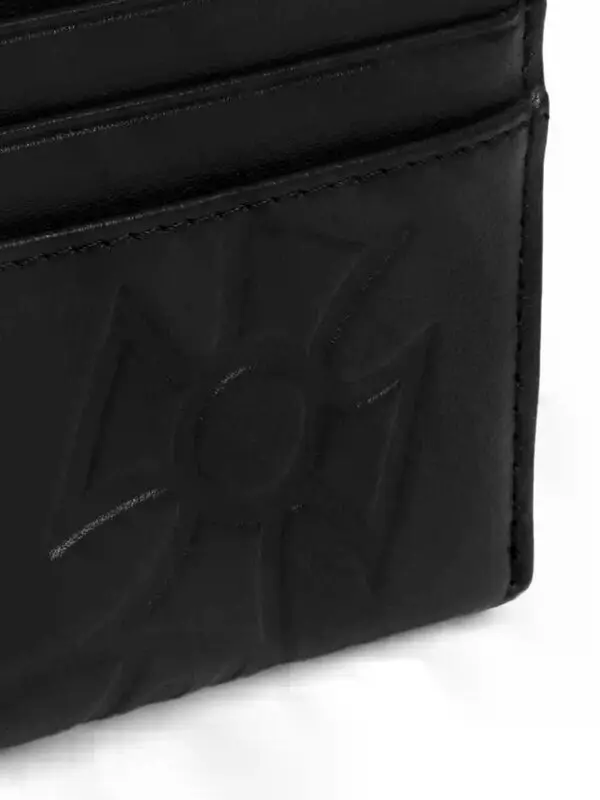 VIVIENNE WESTWOOD Orb-debossed Leather Card Holder