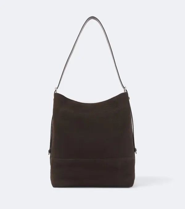 LEMAIRE Belted Leather Tote Bag