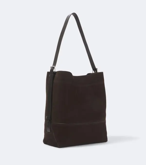 LEMAIRE Belted Leather Tote Bag