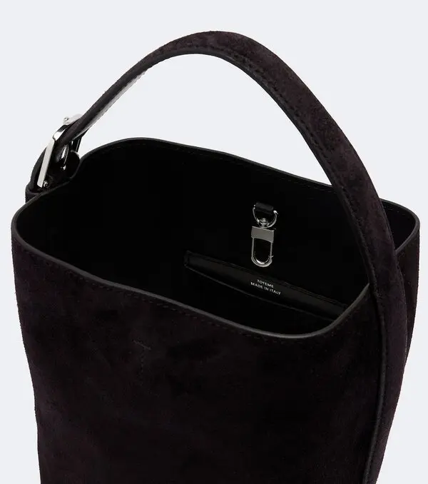 TOTEME Belted Small Suede Tote Bag