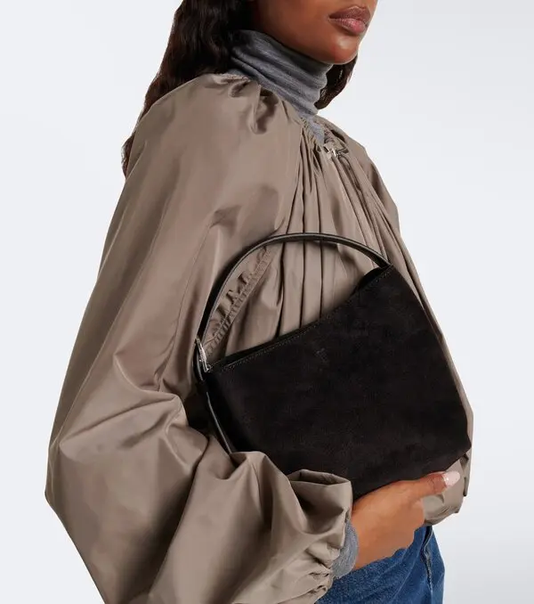 TOTEME Belted Small Suede Tote Bag