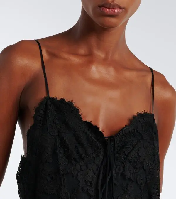 Chloé Peplum Lace Camisole