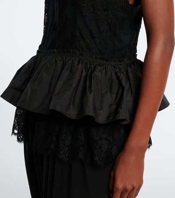 Chloé Peplum Lace Camisole