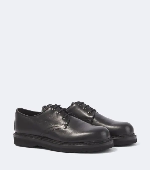 Our Legacy Trampler Leather Derby Shoes - Black