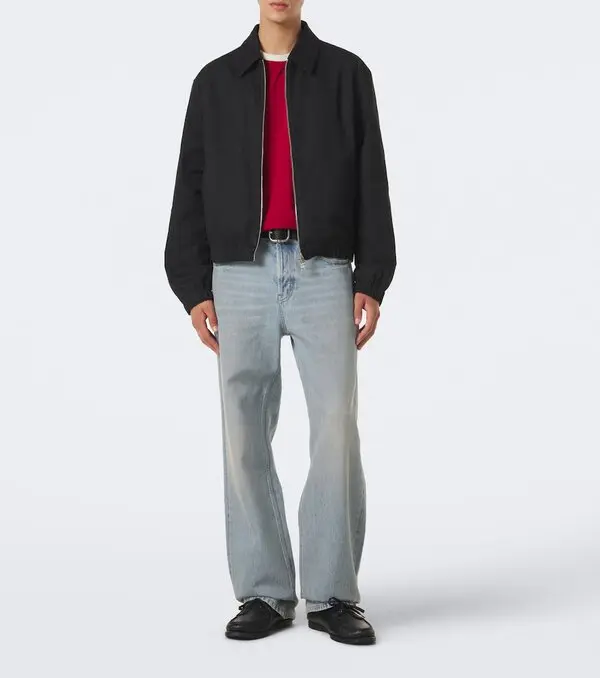 AMI Paris De Coeur Cotton Blouson Jacket