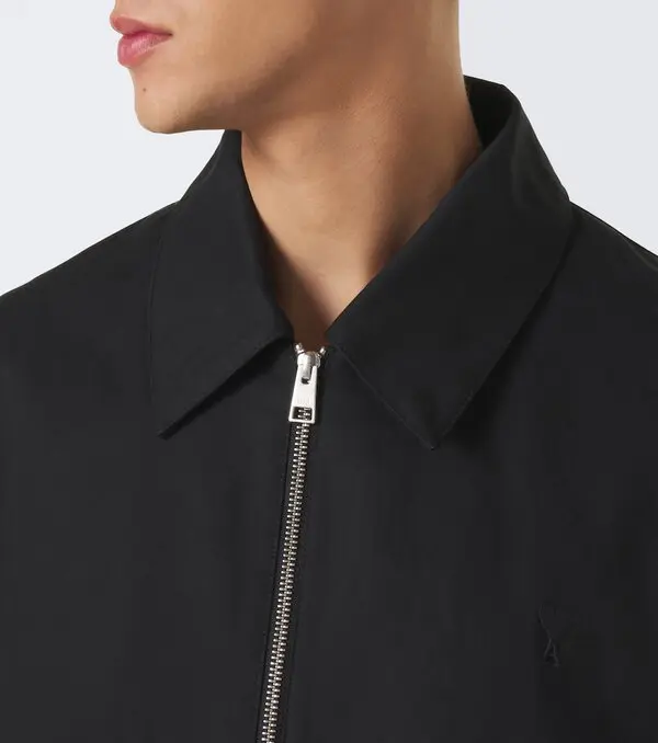 AMI Paris De Coeur Cotton Blouson Jacket