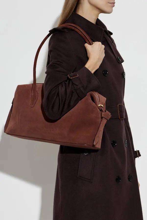 Yuzefi Suede ‘brioche’ Bag