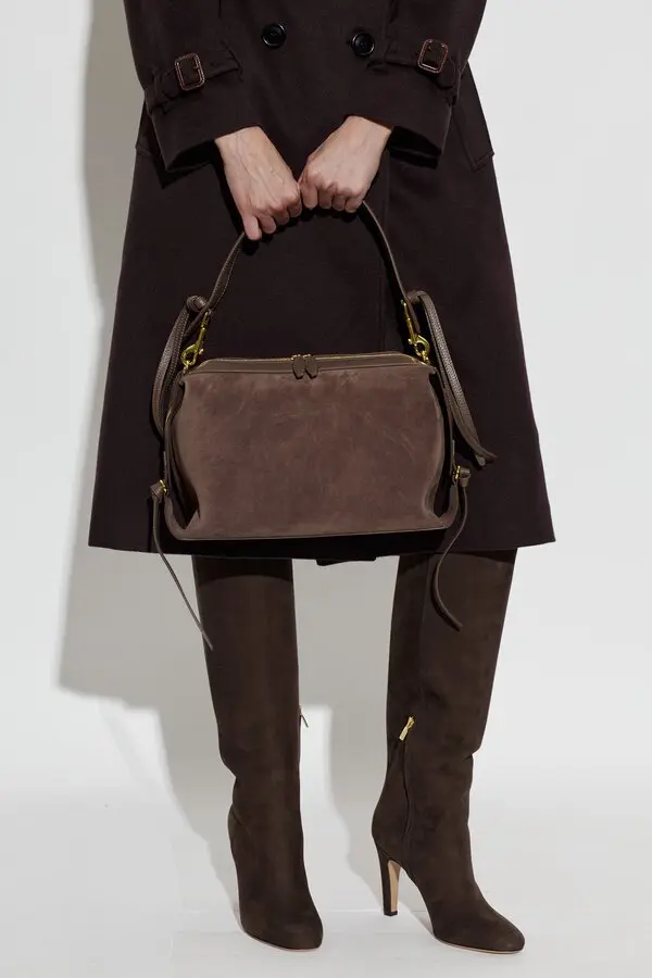 Yuzefi Suede 'bento' Bag