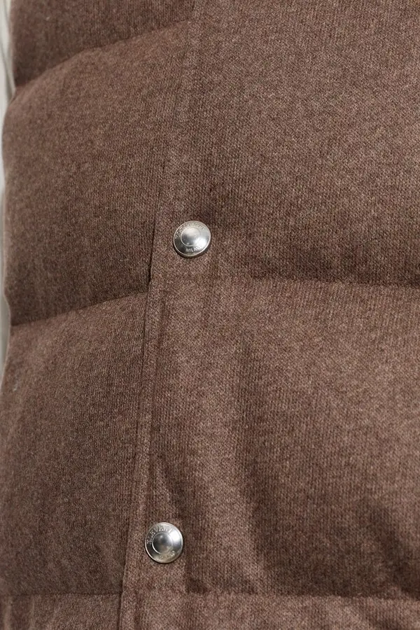 Eleventy Cashmere Vest - Brown