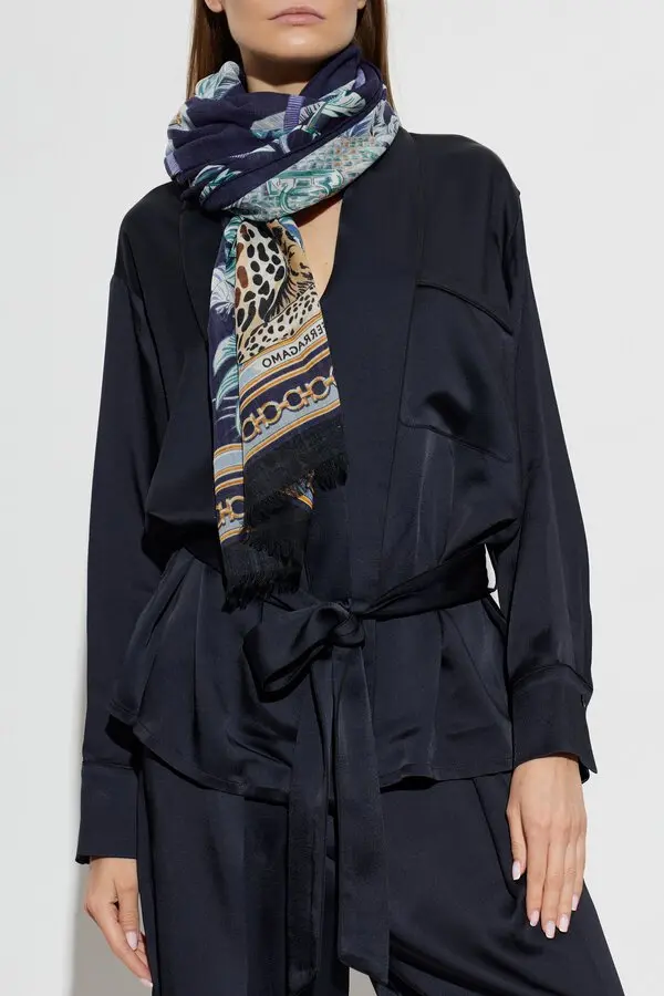 FERRAGAMO Wool Scarf