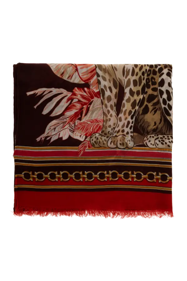 FERRAGAMO Wool Scarf - Multicolour