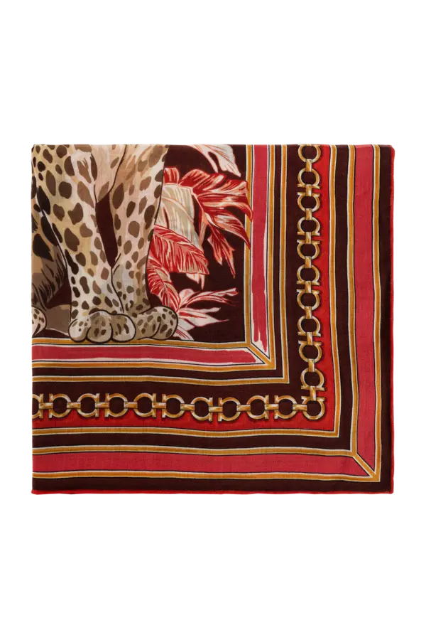 FERRAGAMO Cashmere Scarf - Multicolour