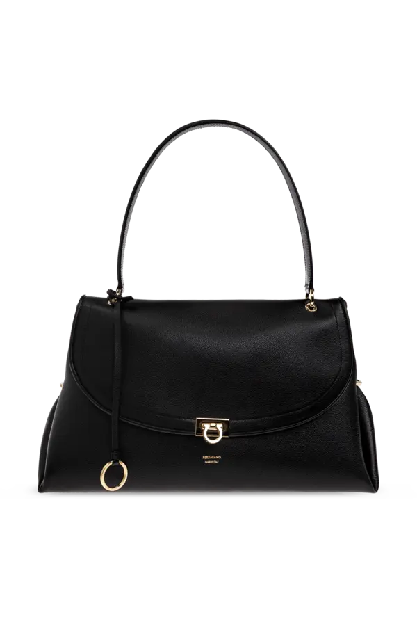 FERRAGAMO Leather Bag "sofia 2026 Large