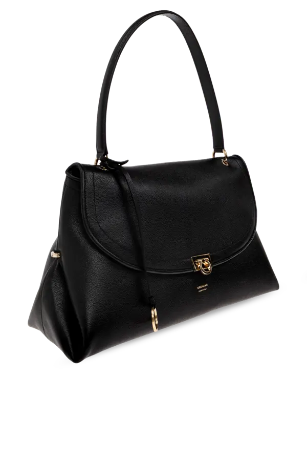 FERRAGAMO Leather Bag "sofia 2026 Large