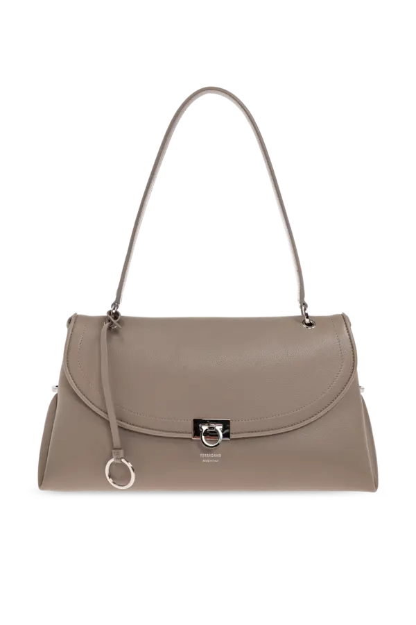 FERRAGAMO Leather Bag "sofia 2026 Medium