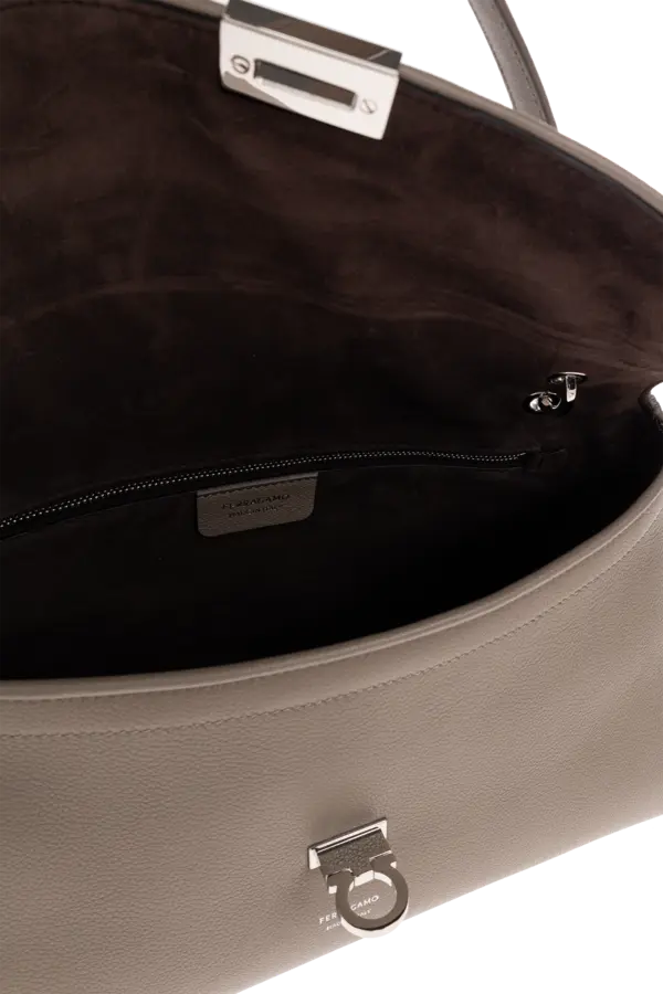 FERRAGAMO Leather Bag "sofia 2026 Medium